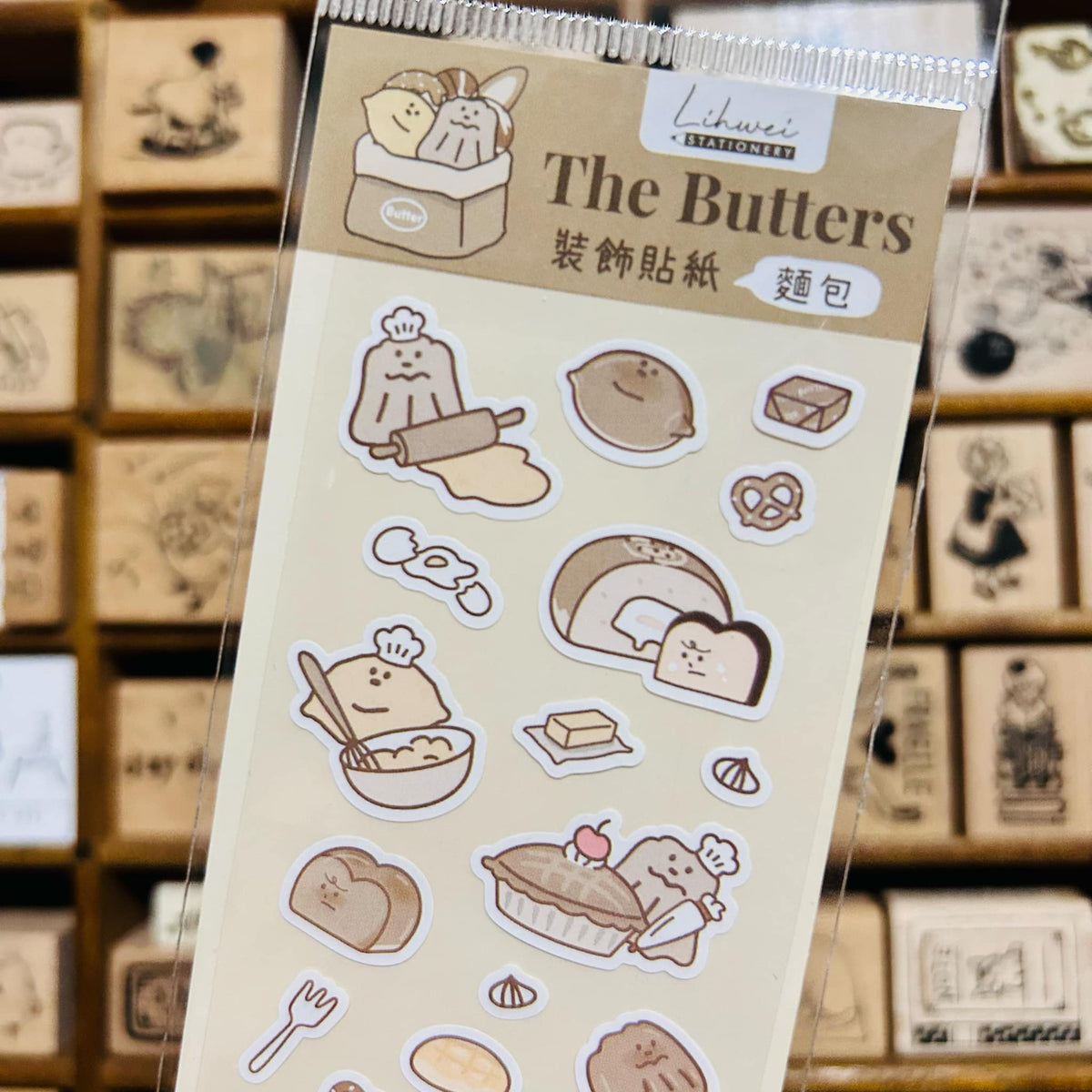 The Butters Bread Sticker Sheet – Tokubetsumemori