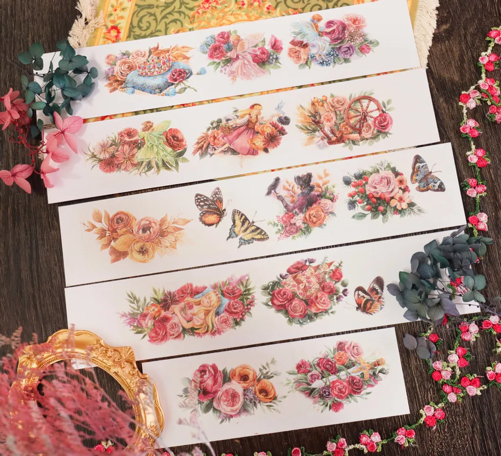 [Sample Only] Maruco Sleeping Beauty Washi Masking Tape – Tokubetsumemori